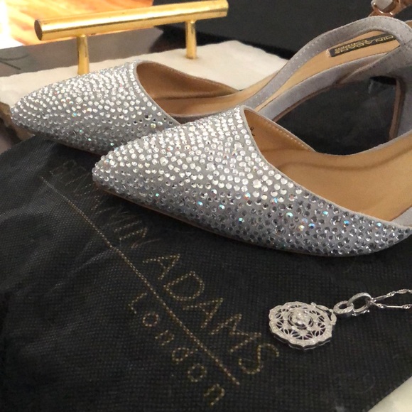 Benjamin Adams | Shoes | Nwt Starry Night Suede Kitten | Poshmark